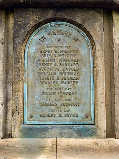 All Michigan Civil War - Monuments honoring the Civil War