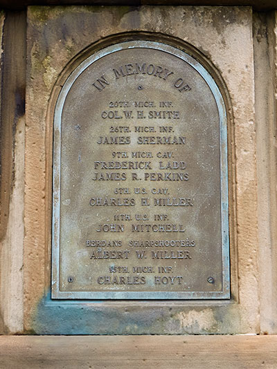All Michigan Civil War - Monuments honoring the Civil War