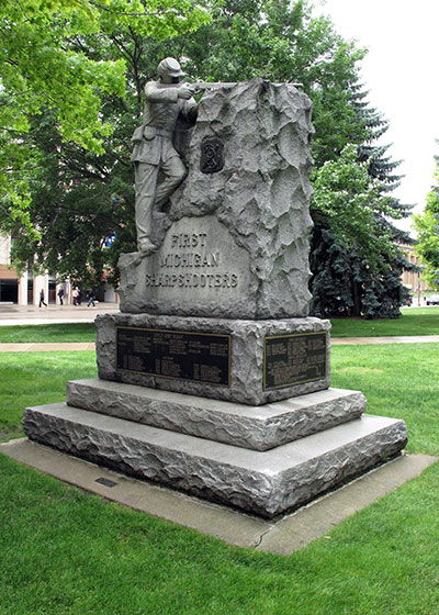 All Michigan Civil War - Monuments honoring the Civil War