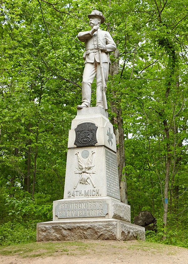 All Michigan Civil War - Gettysburg Battlefield