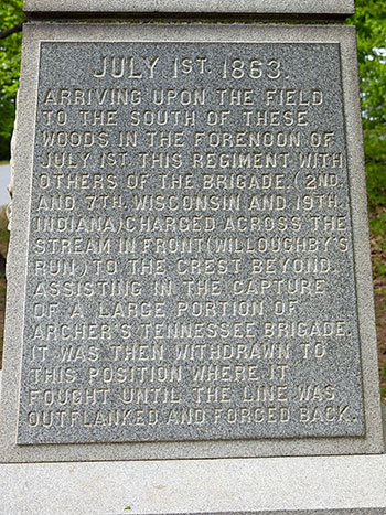 All Michigan Civil War - Gettysburg Battlefield