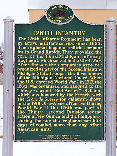 All Michigan Civil War - State Historic Markers concerining the Civil War