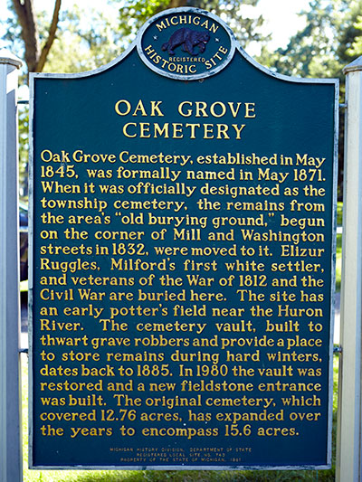 All Michigan Civil War - State Historic Markers concerining the Civil War