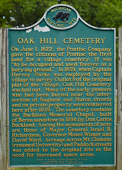 All Michigan Civil War - State Historic Markers concerining the Civil War